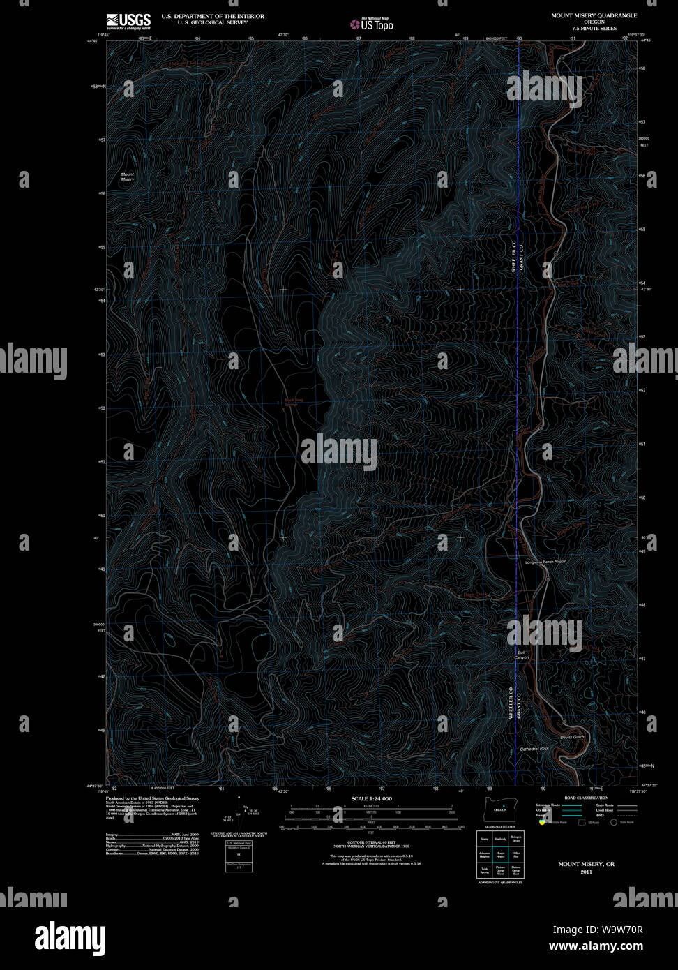 Map of misery hi-res stock photography and images - Alamy