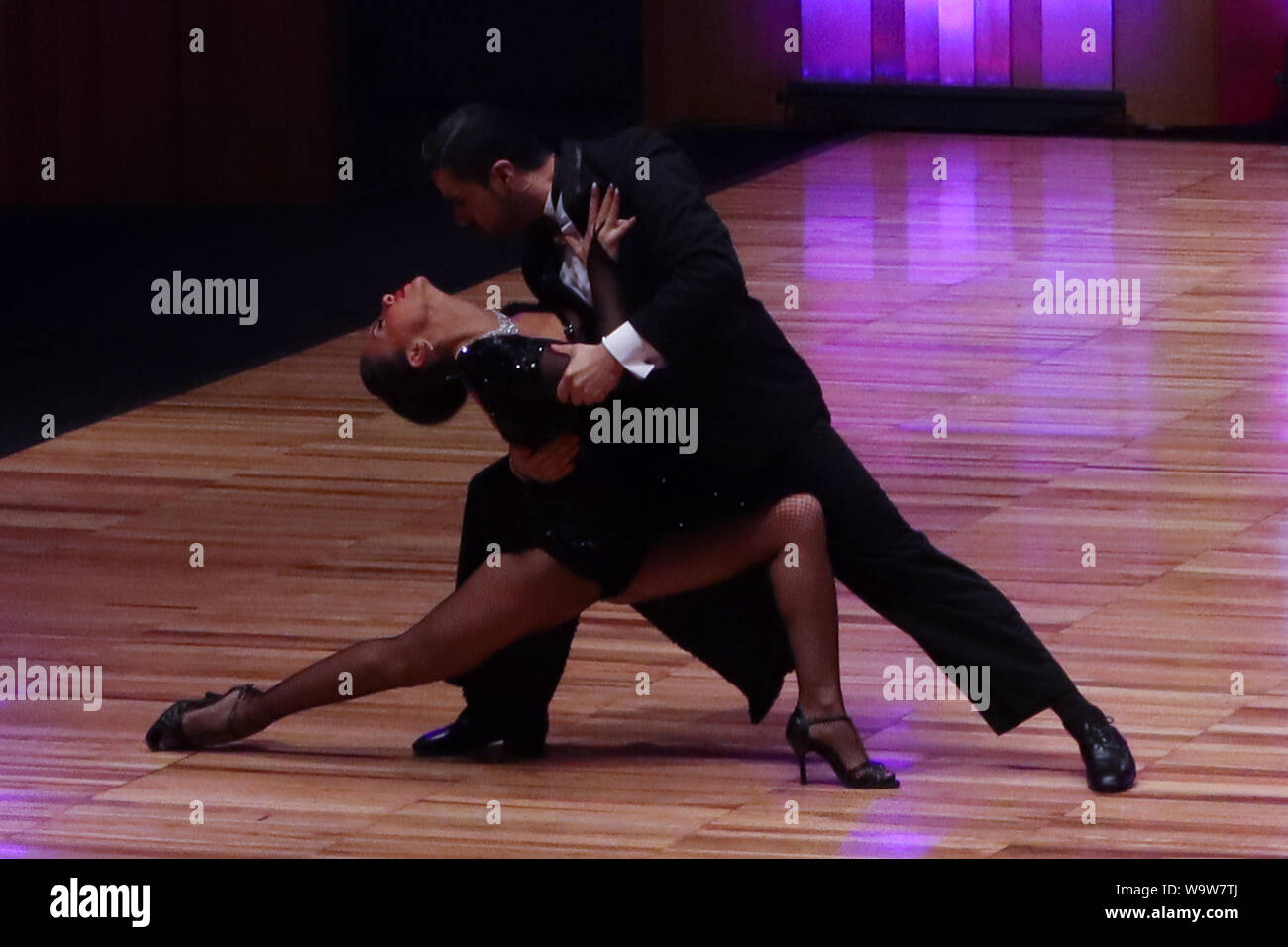 BUENOS AIRES, 15.08.2019: Couples dancing at the World Championship ...