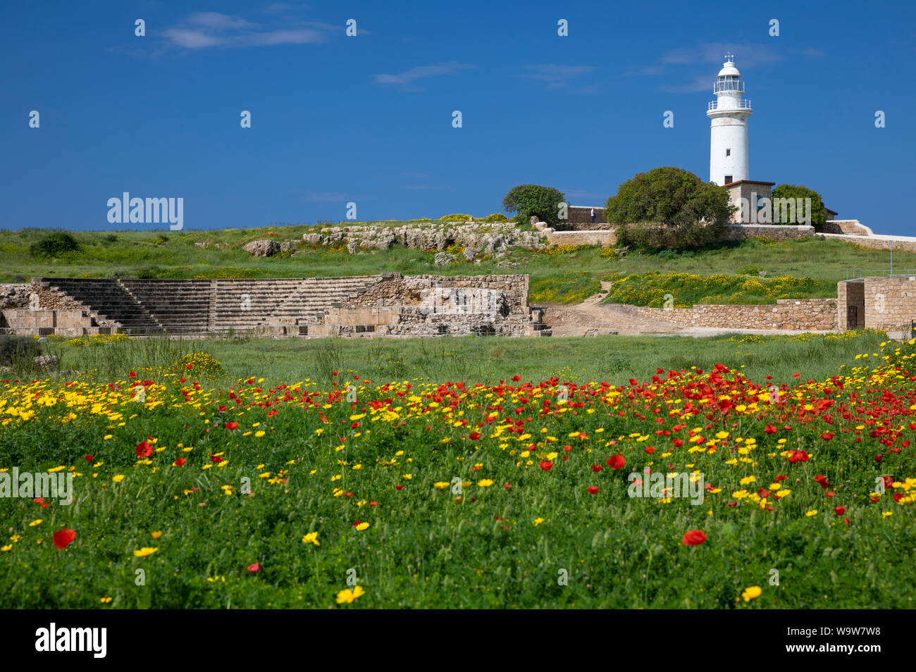 Paphos lighthouse hi-res stock photography and images - Alamy