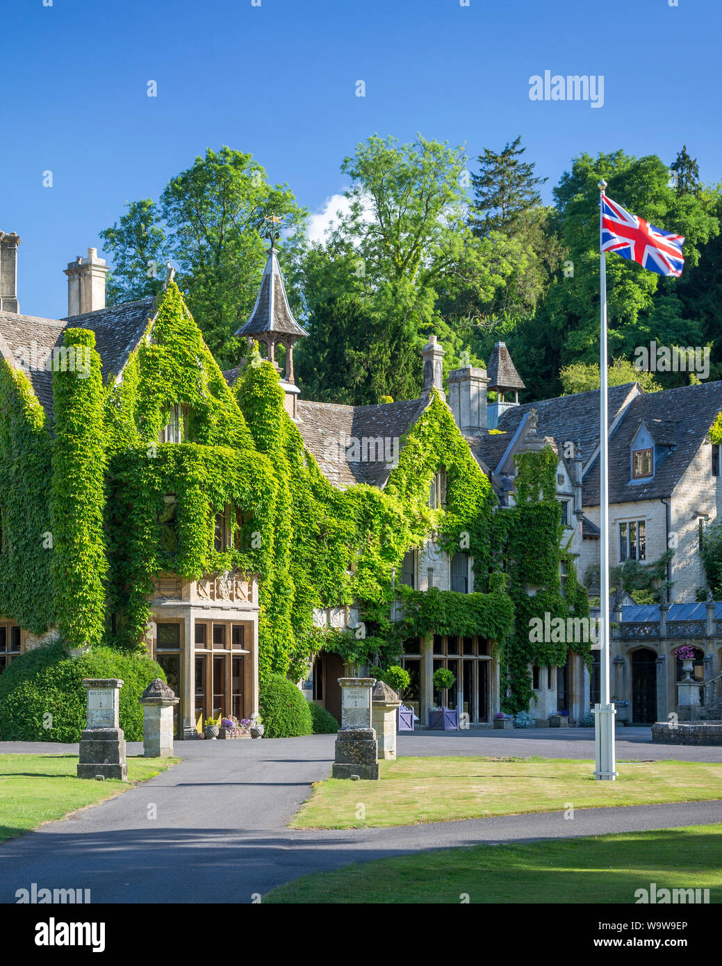 Manor House Hotel, Castle Combe, the Cotswolds, Wiltshire, England ...