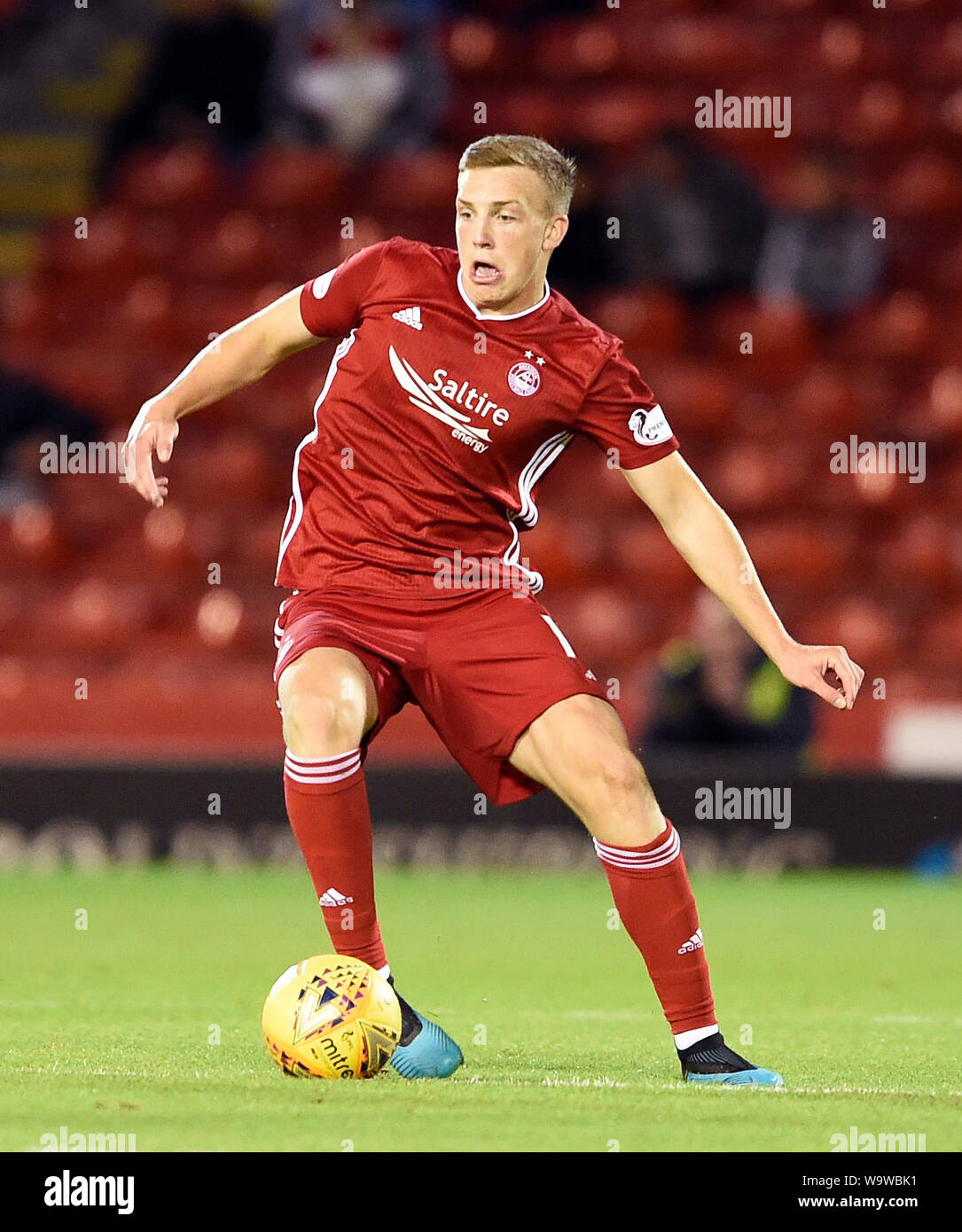 Aberdeen's Lewis Ferguson during the UEFA Europa League Third ...