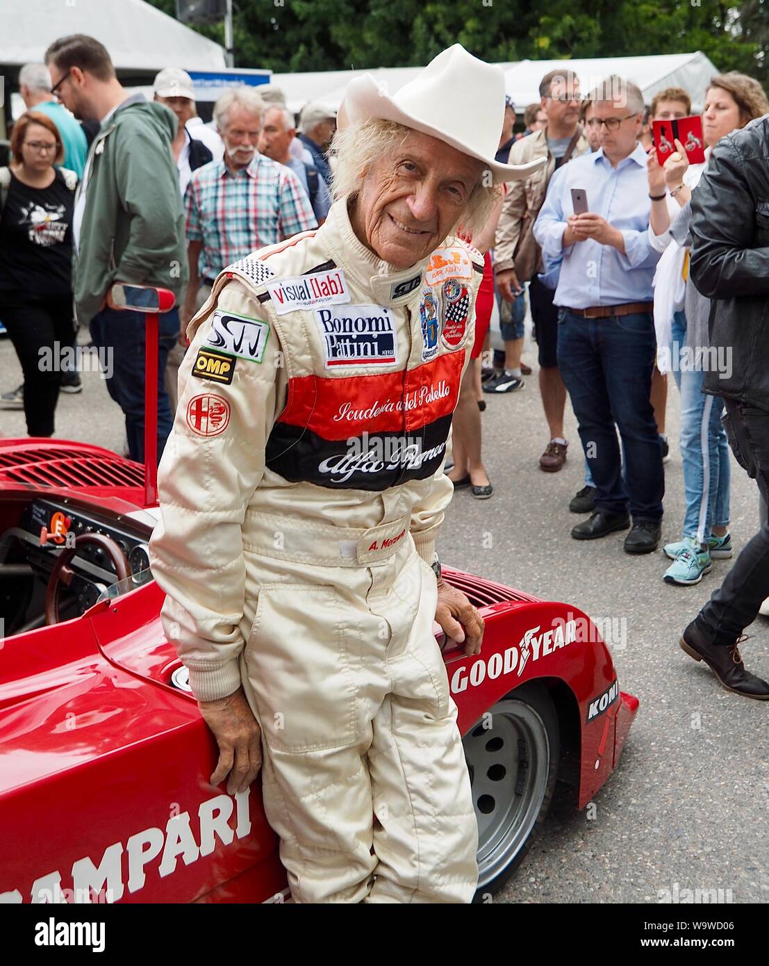 Arturo Merzario, famous formula one racing driver, who rescued Niki ...