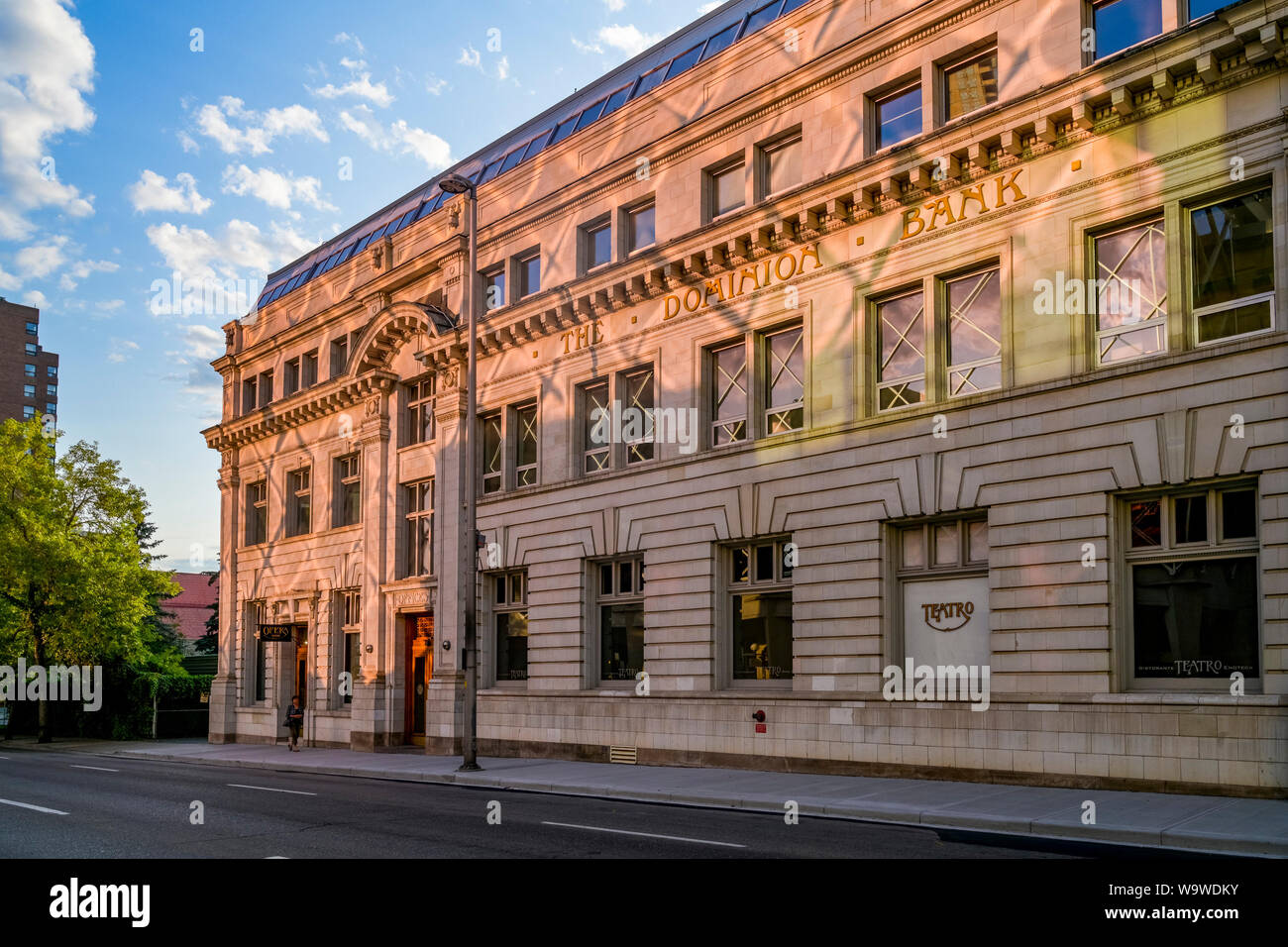 Old Dominion Bank Building, Calgary, Alberta, Canada Stock Photo - Alamy