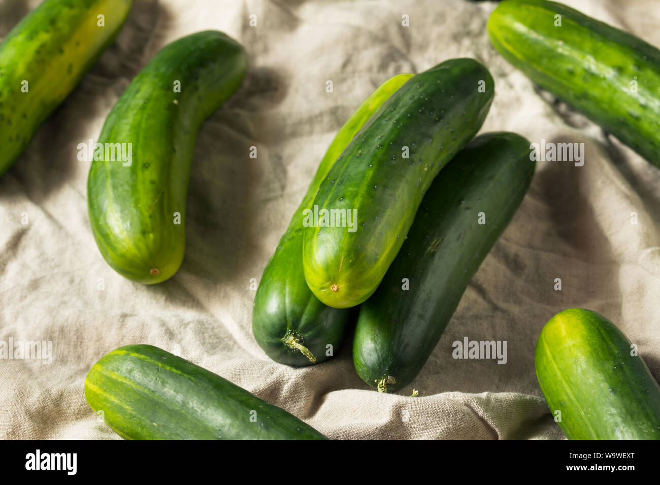 Pile chopped cucumbers hi-res stock photography and images - Alamy