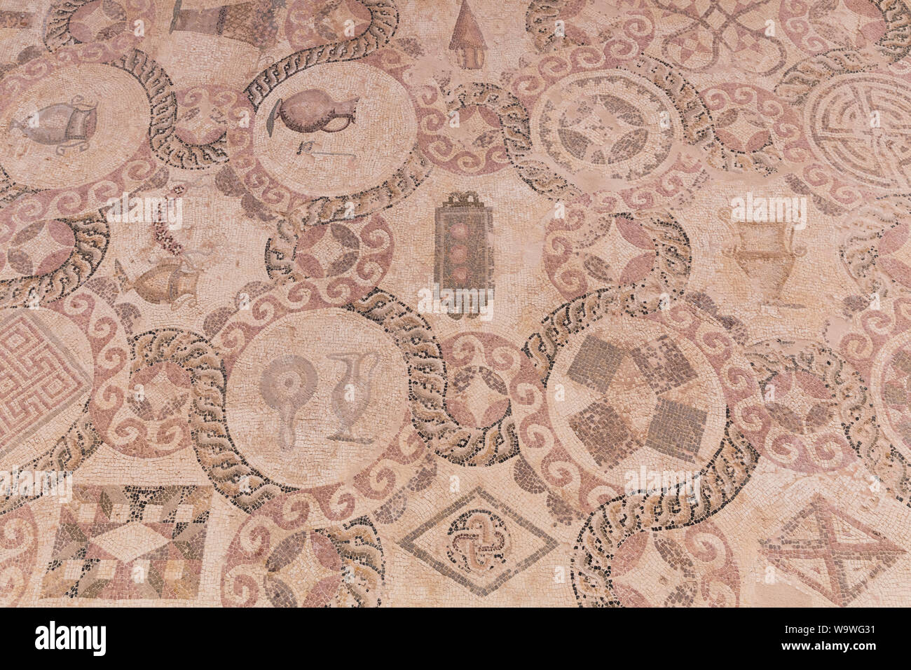 Mosaics in the House of Dionysos, Paphos Archaeological Park, Kato ...