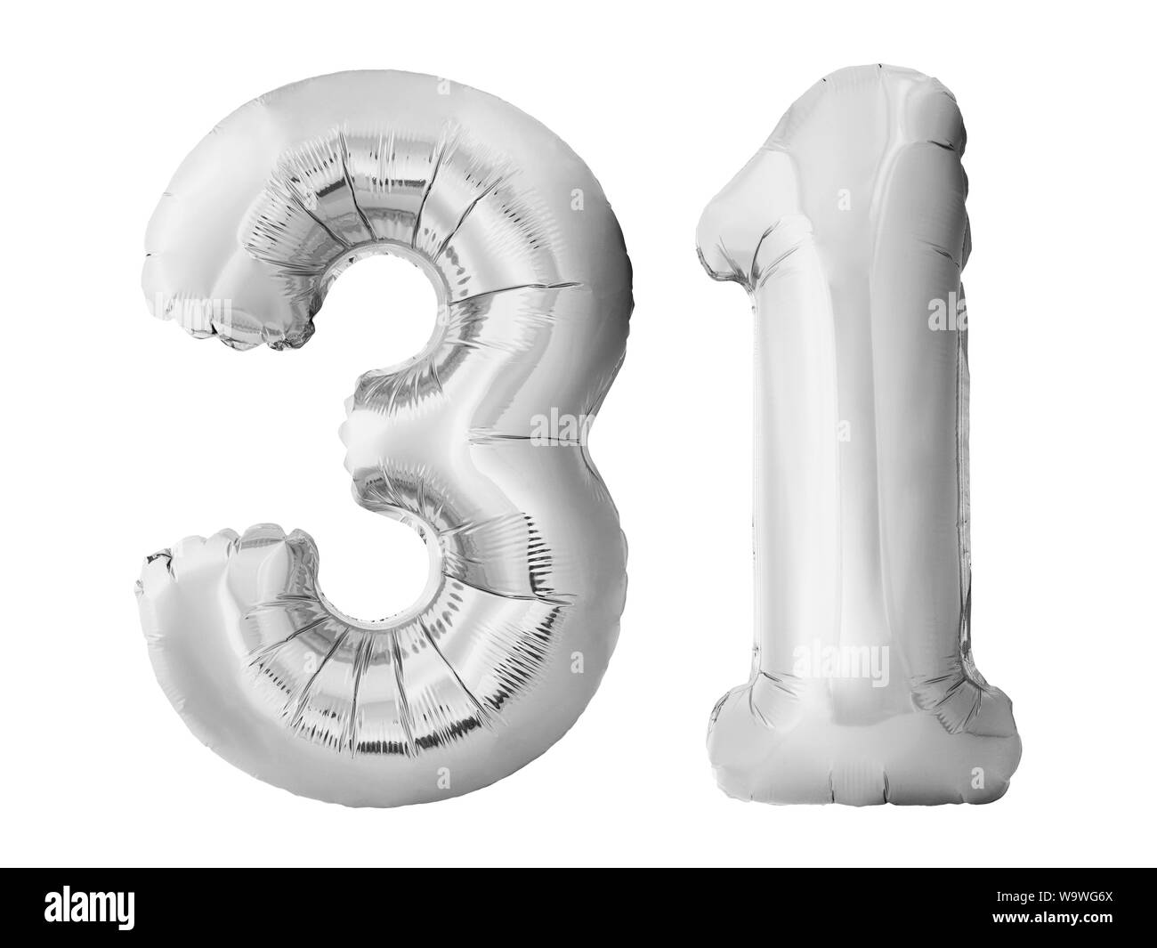 Number 31 Cut Out Stock Images & Pictures - Alamy