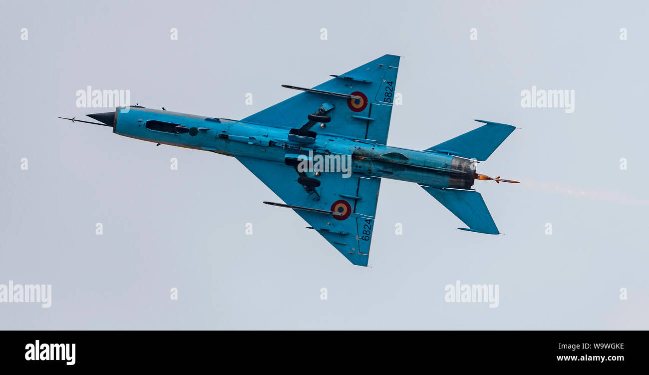 Mig 21 Lancer C at the Royal International Air Tattoo 2019 Stock Photo ...
