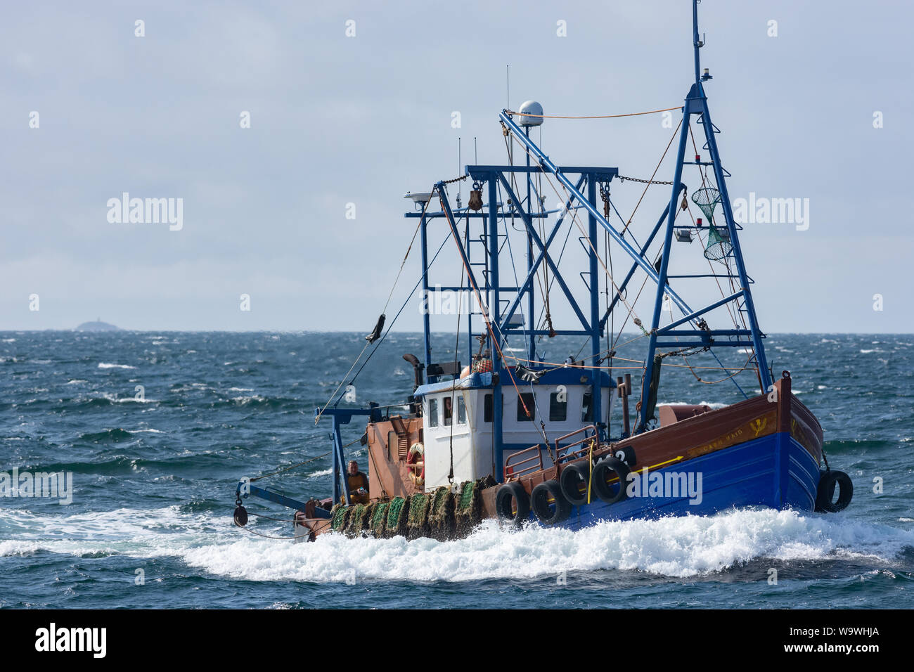 Scallop fishing boat hi-res stock photography and images - Alamy
