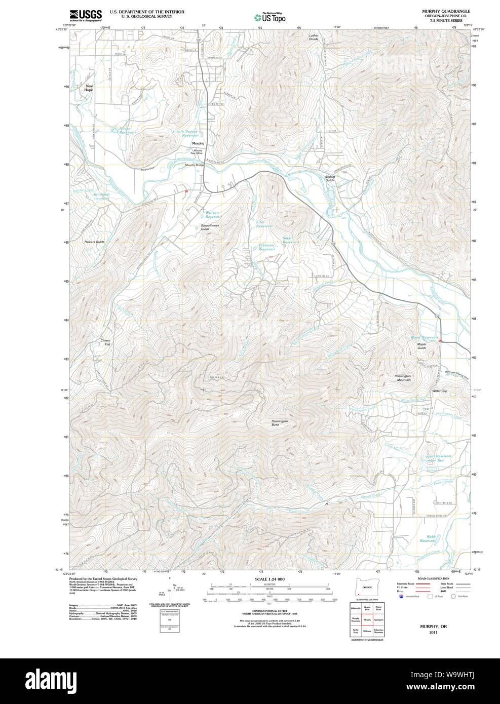 Murphy map hi-res stock photography and images - Alamy