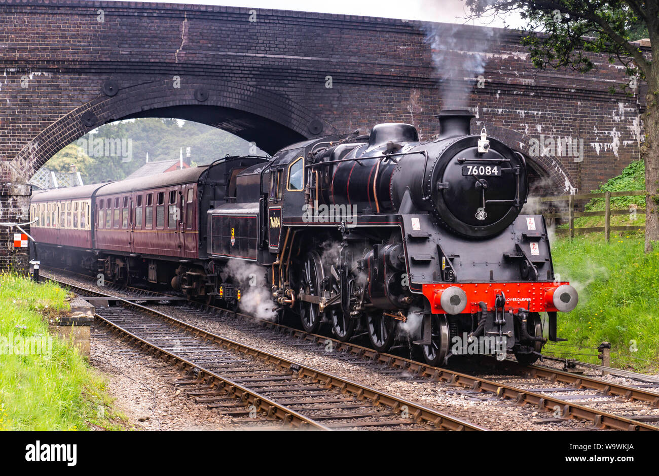 76084 steam locomotive hi-res stock photography and images - Alamy