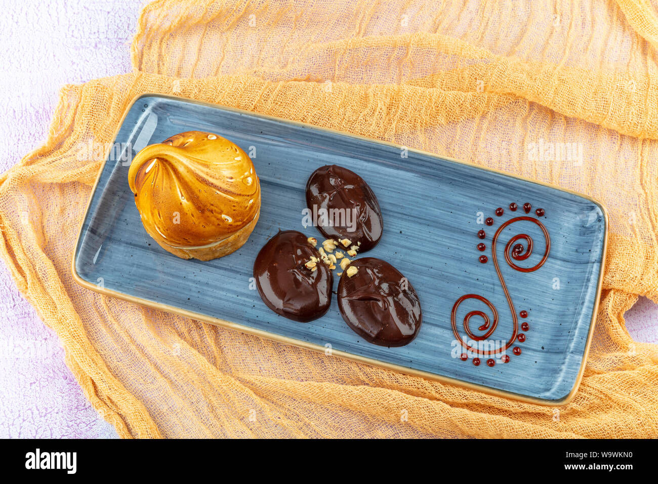 Montblanc cake hi-res stock photography and images - Alamy