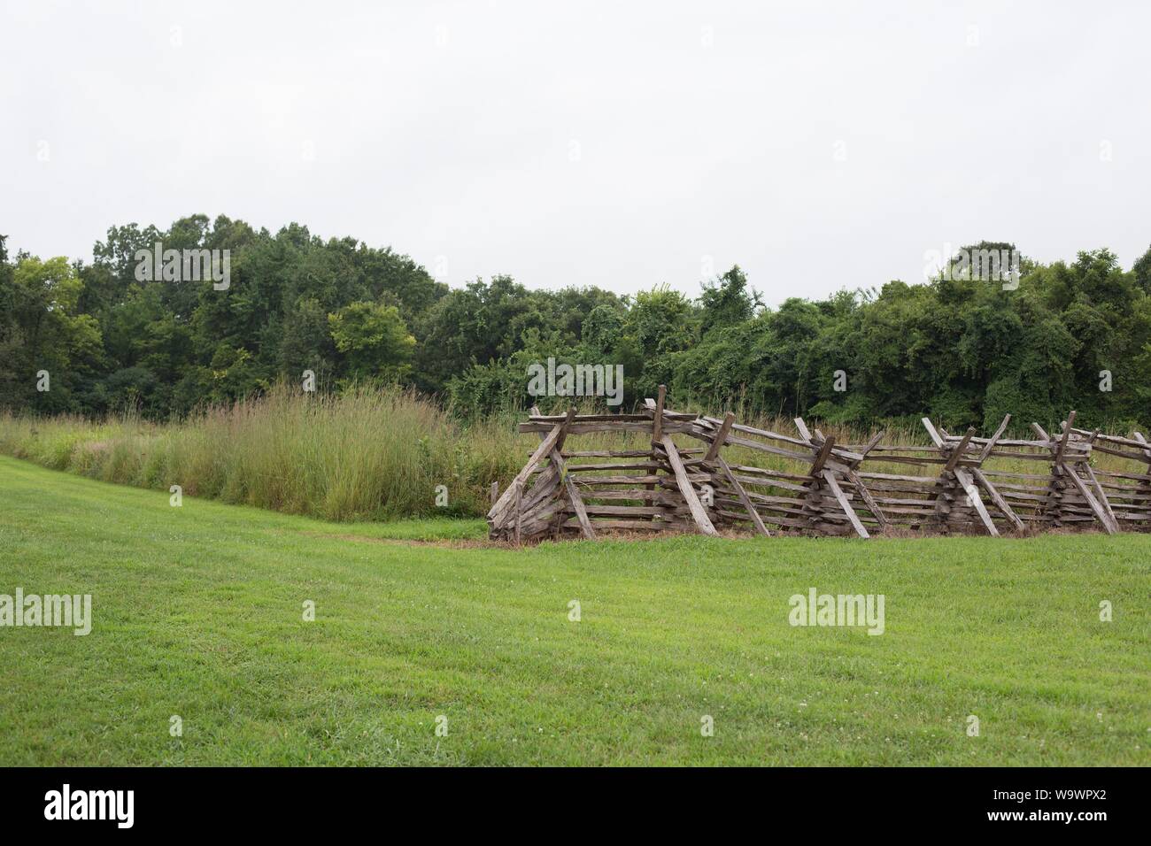 The site of the fight in Ray's Cornfield, at Wilson's Creek National ...
