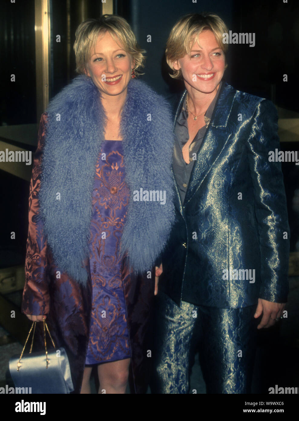 Anne Heche, Ellen DeGeneres, 1997, Photo By John Barrett/PHOTOlink Stock Photo - Alamy