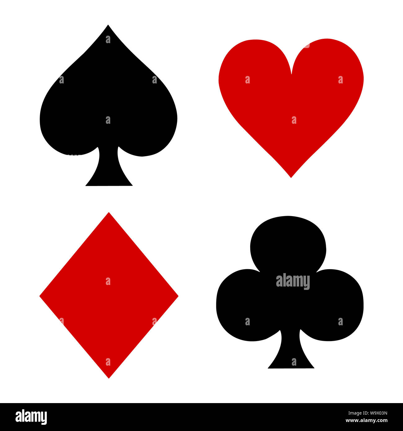 Suits of cards hi-res stock photography and images - Alamy