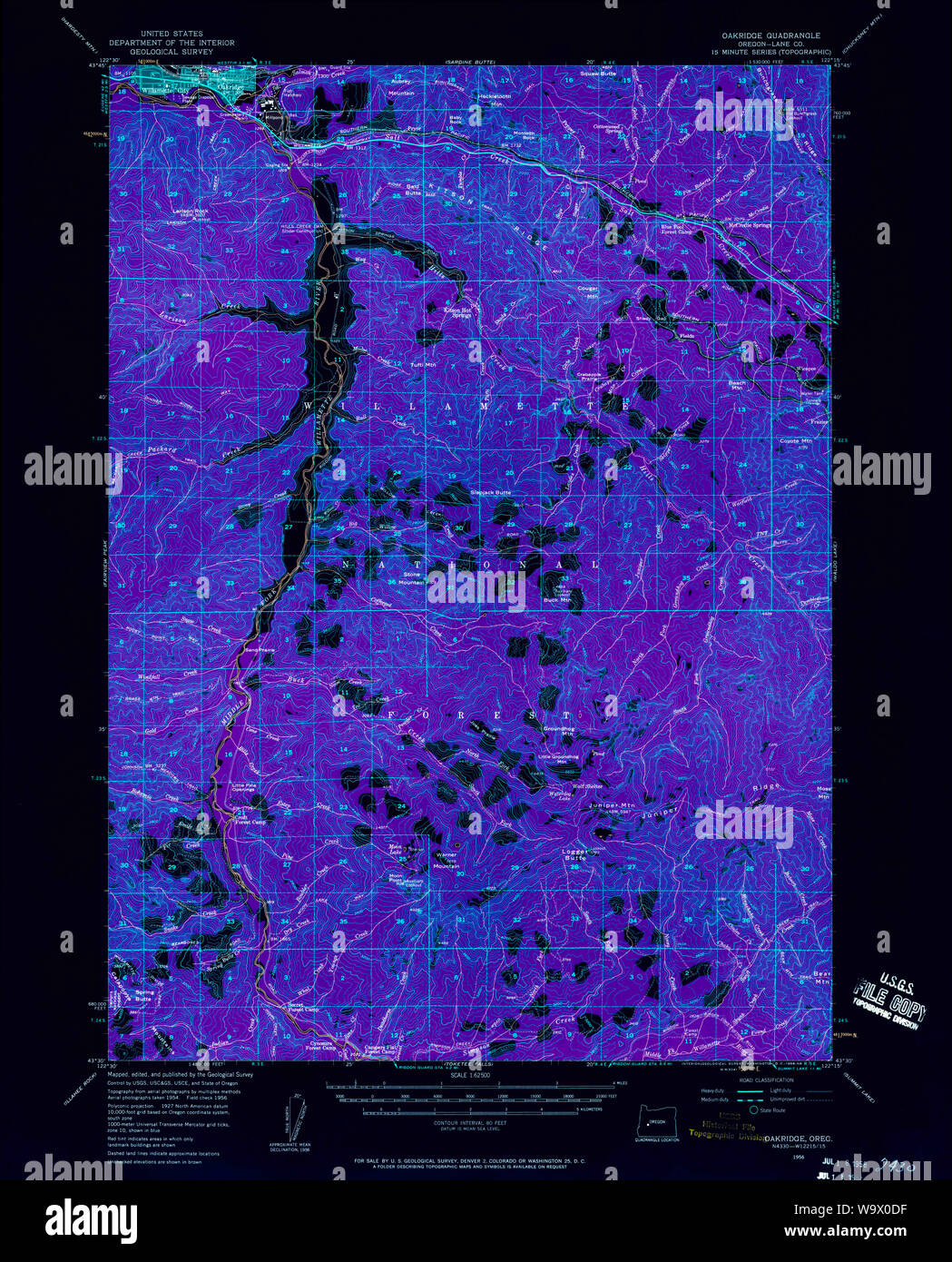 Oakridge oregon hi-res stock photography and images - Alamy