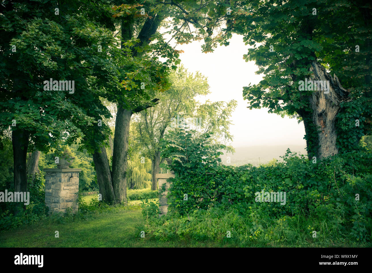 Green park gates hi-res stock photography and images - Alamy