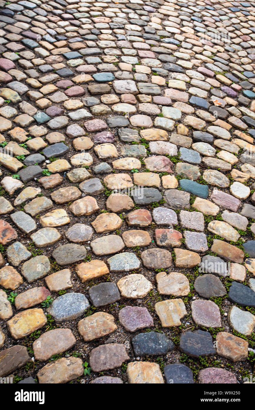 Cobblestone pattern hi-res stock photography and images - Alamy