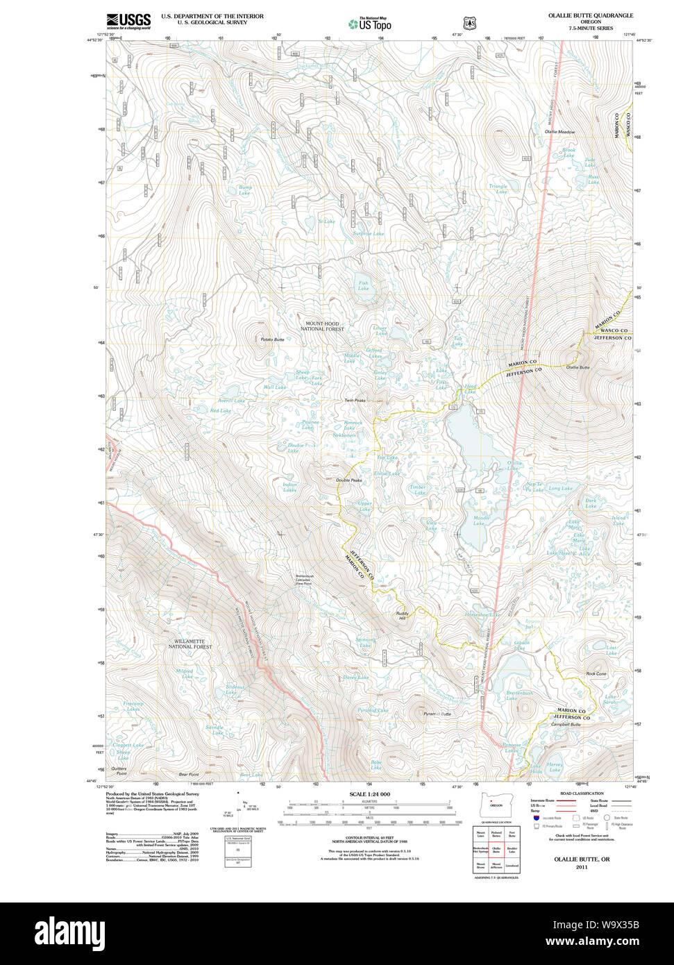 Olallie butte hi-res stock photography and images - Alamy