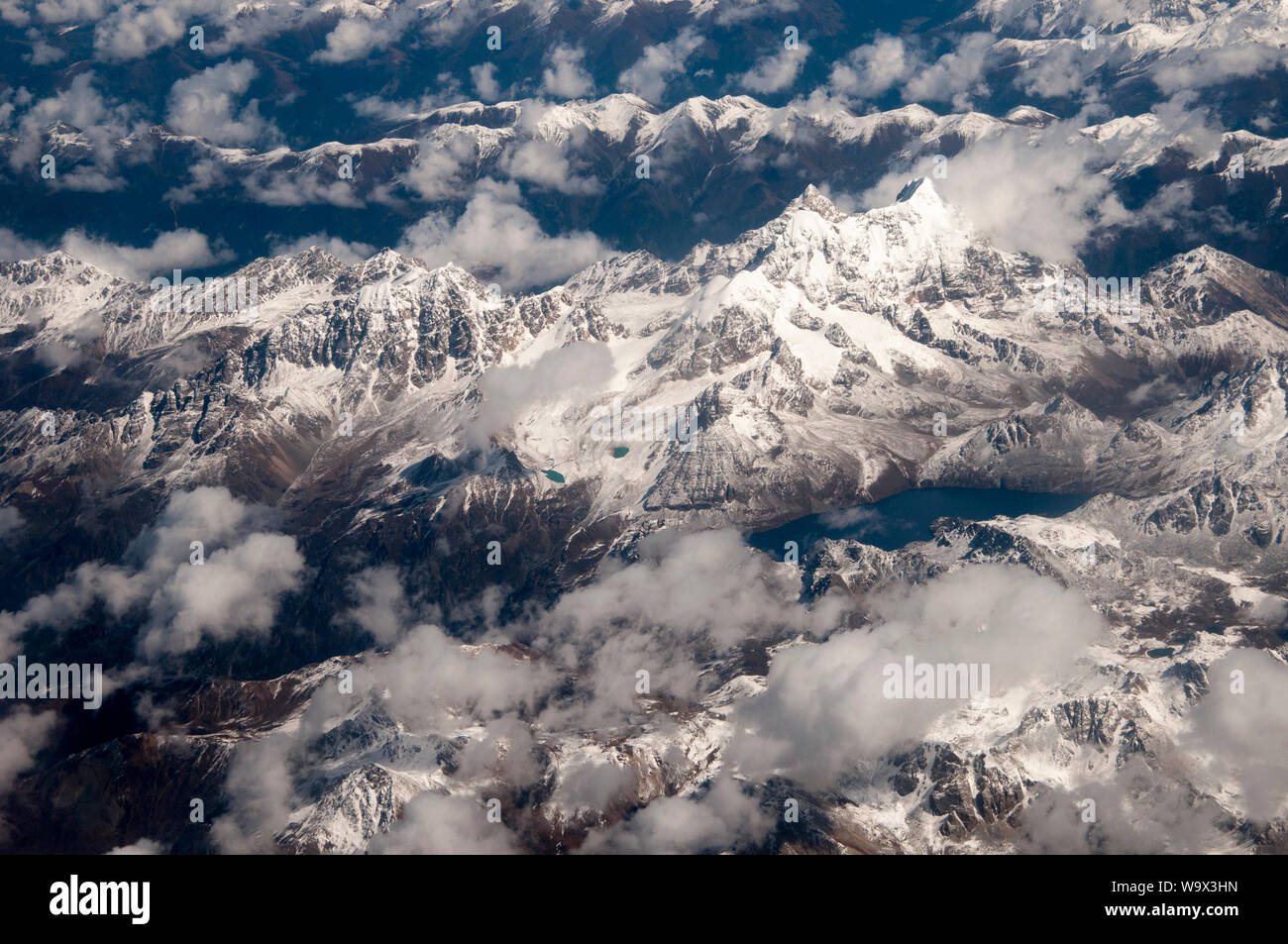 Himalayas aerial hi-res stock photography and images - Alamy