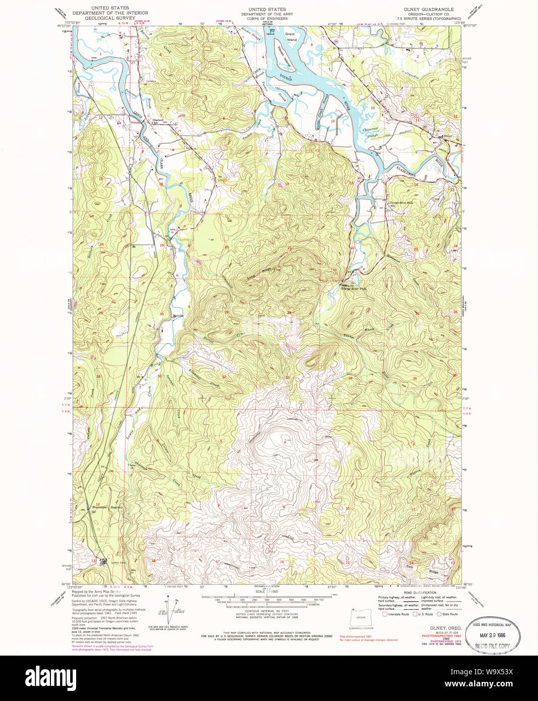 Map of olney hi-res stock photography and images - Alamy