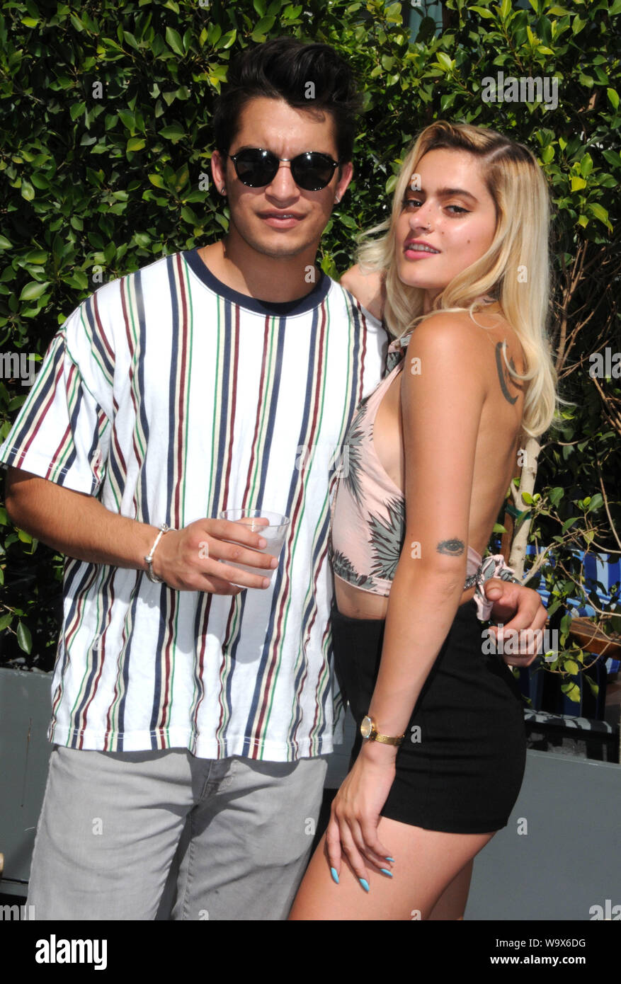 West Hollywood, California, USA 15th August 2019 Models Elijah ...