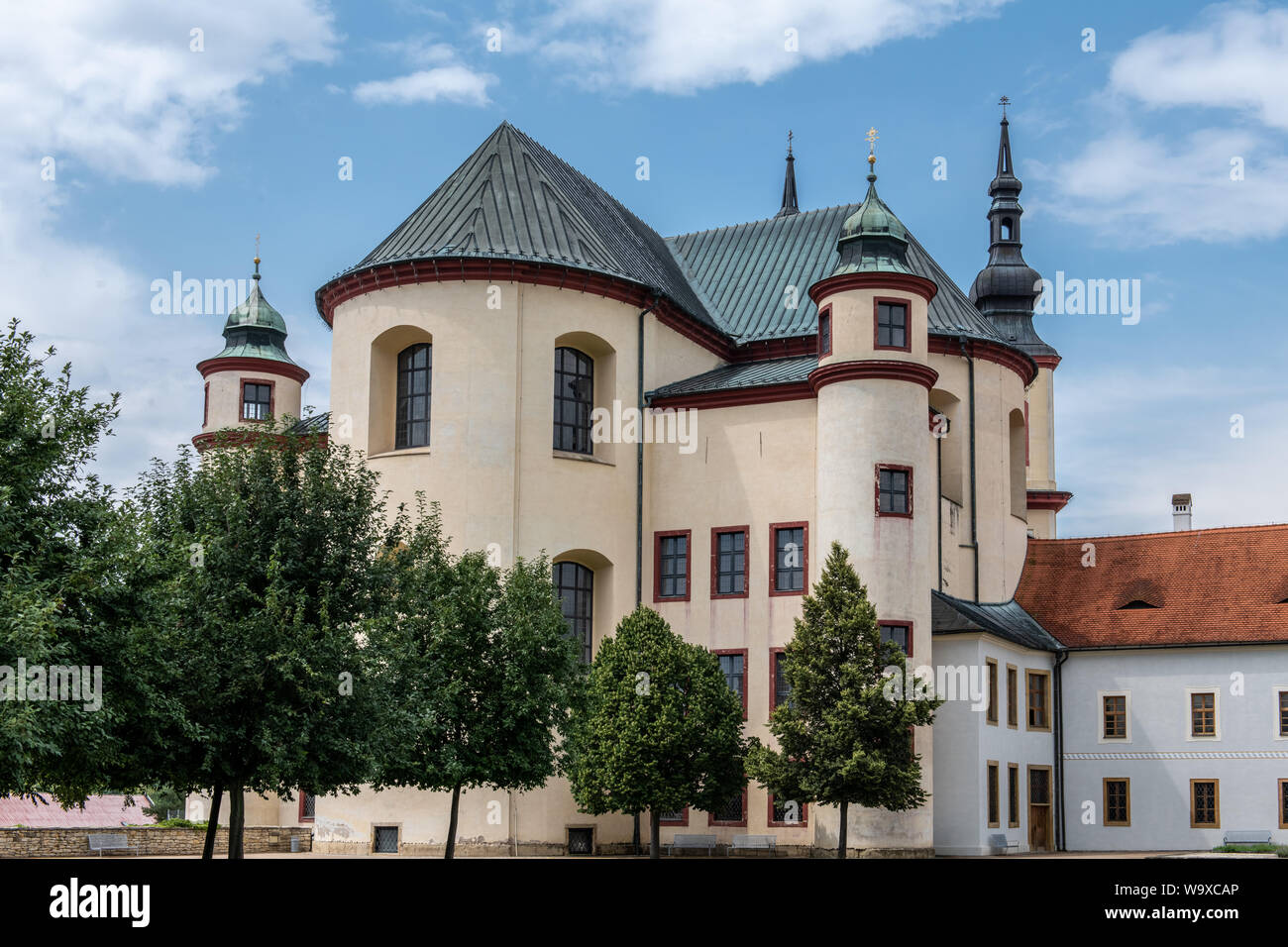 Litomysl Castle in Bohemia is a UNESCO World Heritage Site Stock Photo ...