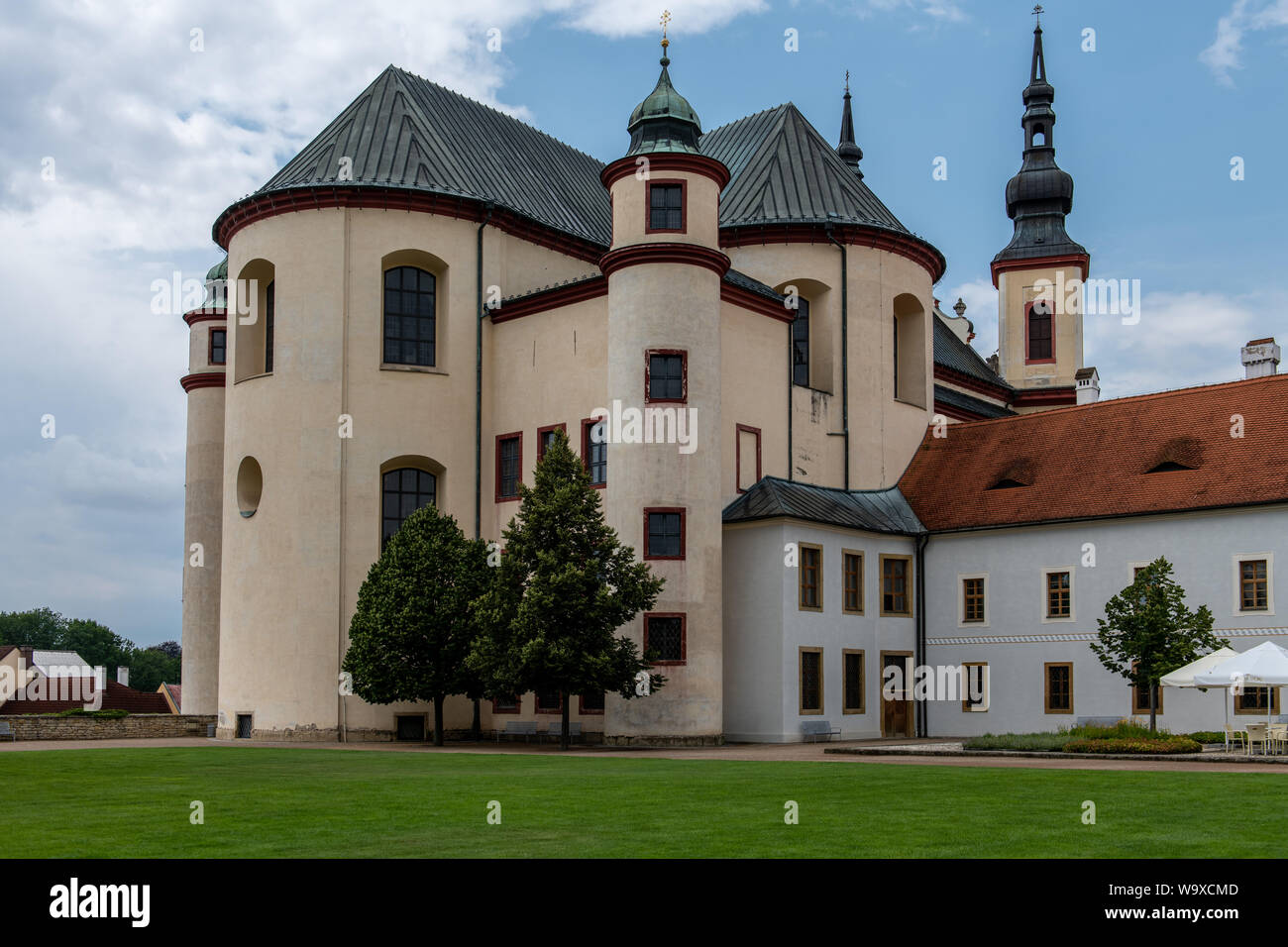 Litomysl Castle in Bohemia is a UNESCO World Heritage Site Stock Photo ...