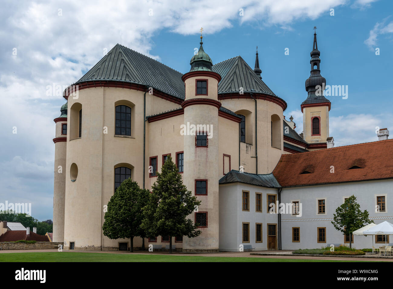 Litomysl Castle in Bohemia is a UNESCO World Heritage Site Stock Photo ...