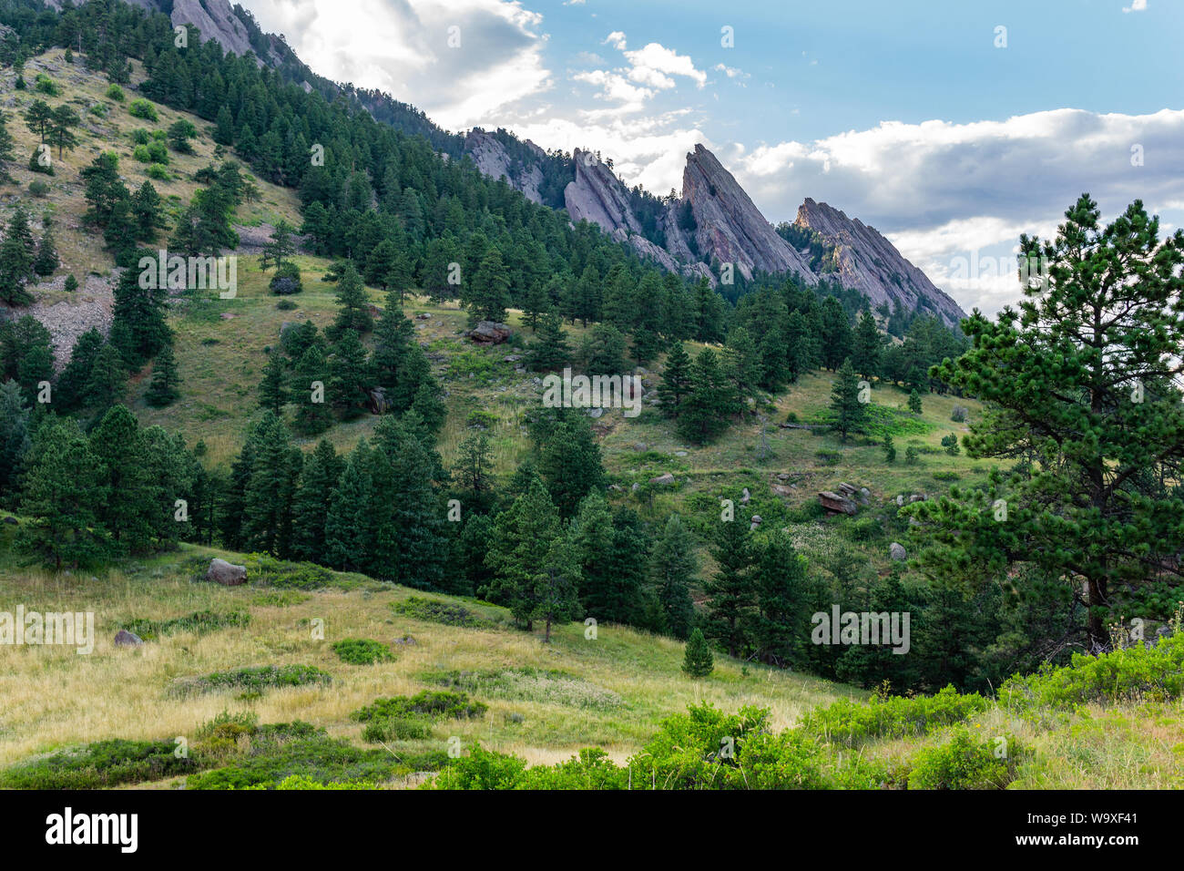 Boulder flatirons hi-res stock photography and images - Alamy