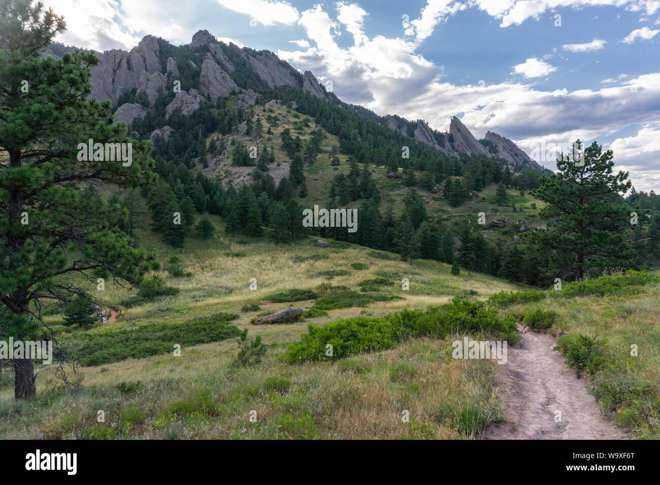 Hiking trail in Boulder, Colorado Stock Photo - Alamy