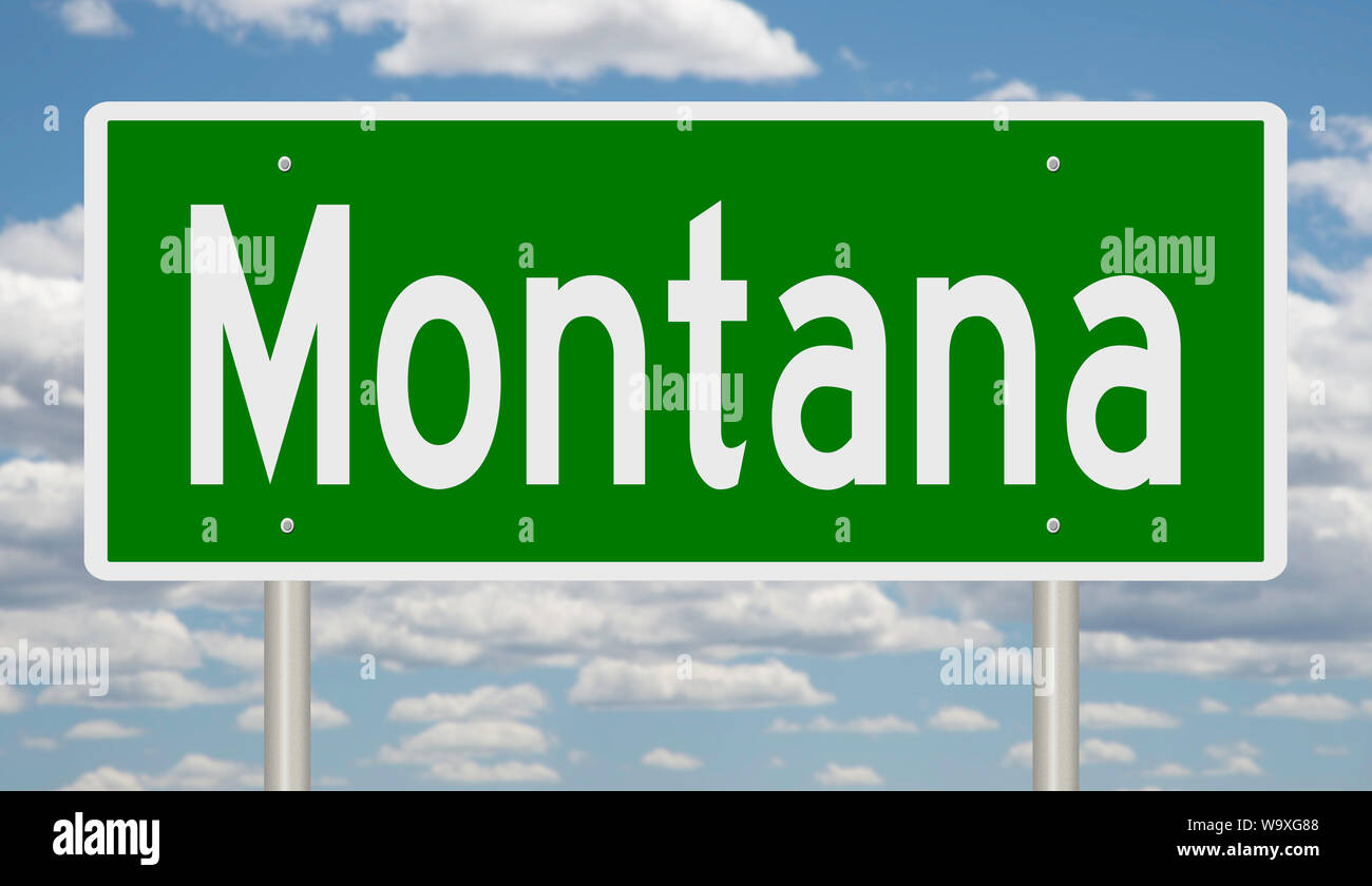 Billings montana highway hi-res stock photography and images - Alamy