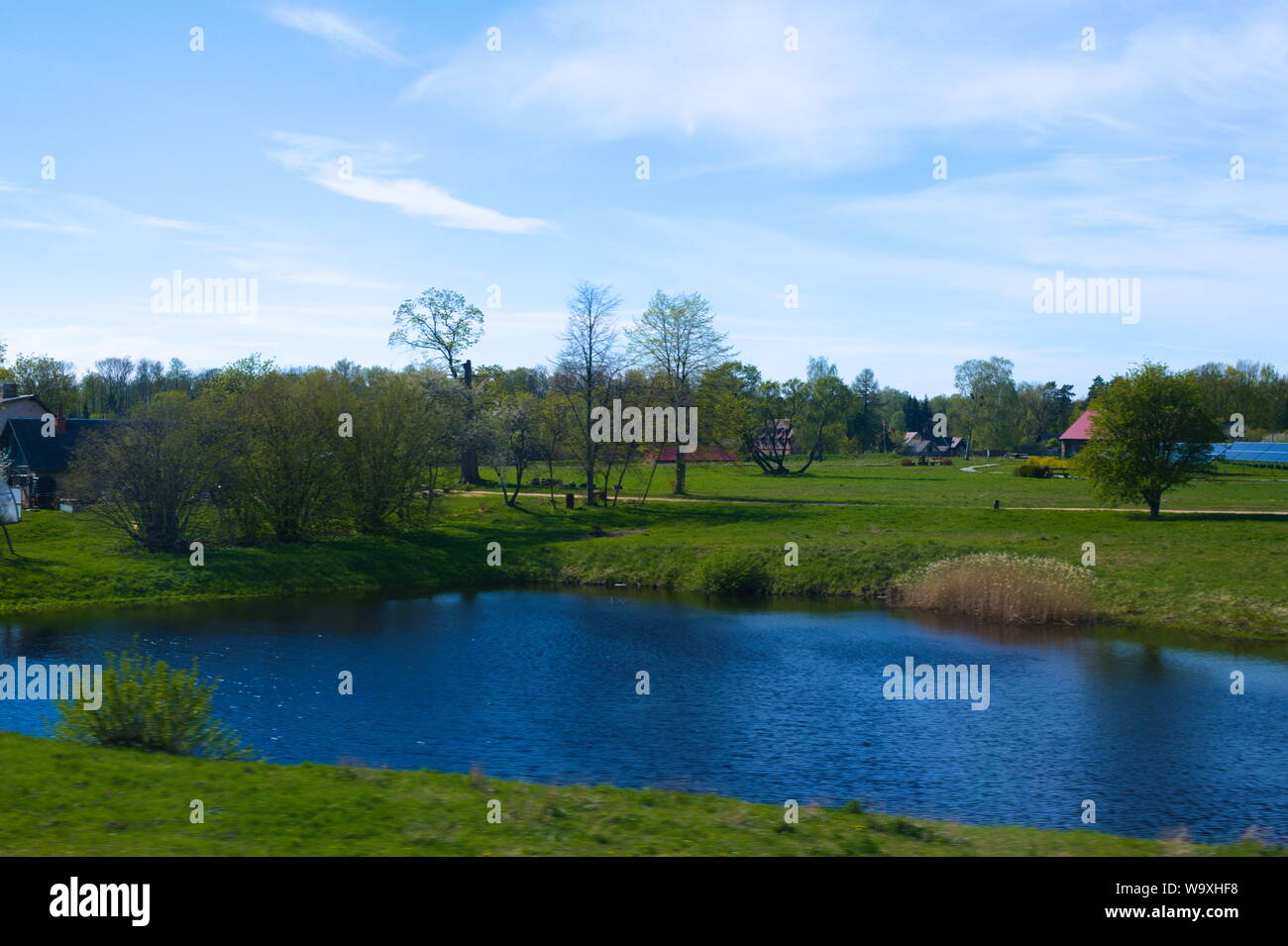 Farmland in Riga, Latvia Stock Photo - Alamy