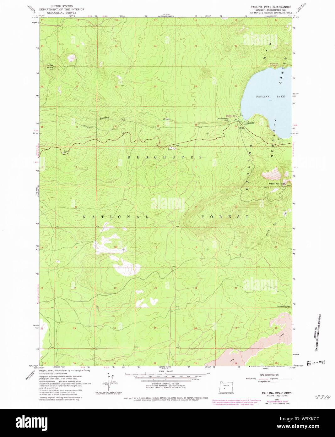 Map of paulina hi-res stock photography and images - Alamy