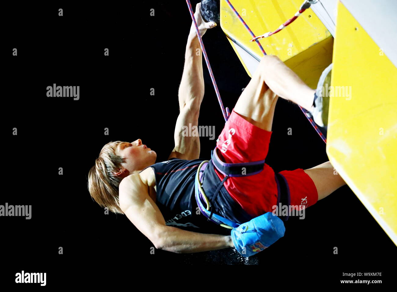 Tokyo, Japan. 15th Aug, 2019. Alexander Megos (GER) Sport Climbing ...