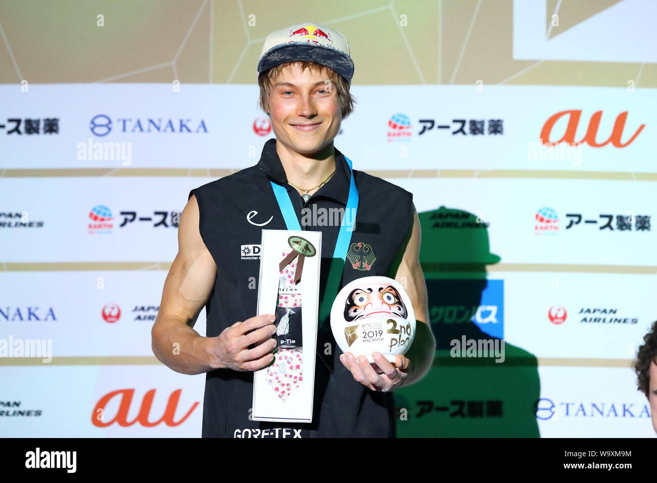 Tokyo, Japan. 15th Aug, 2019. Alexander Megos (GER) Sport Climbing ...
