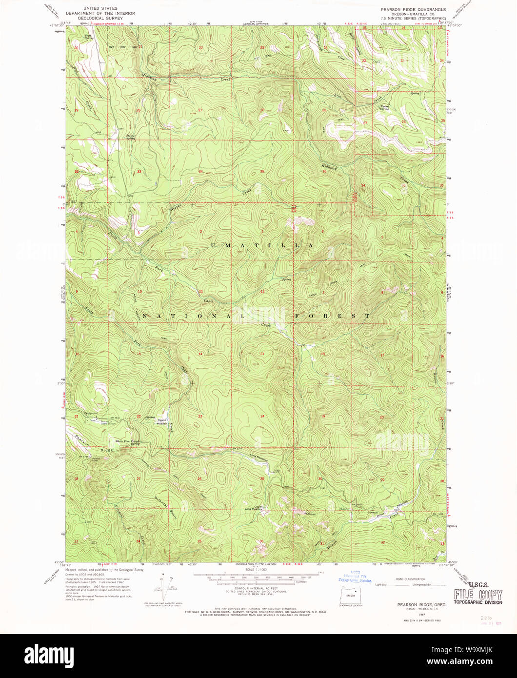 Map of pearson hi-res stock photography and images - Alamy