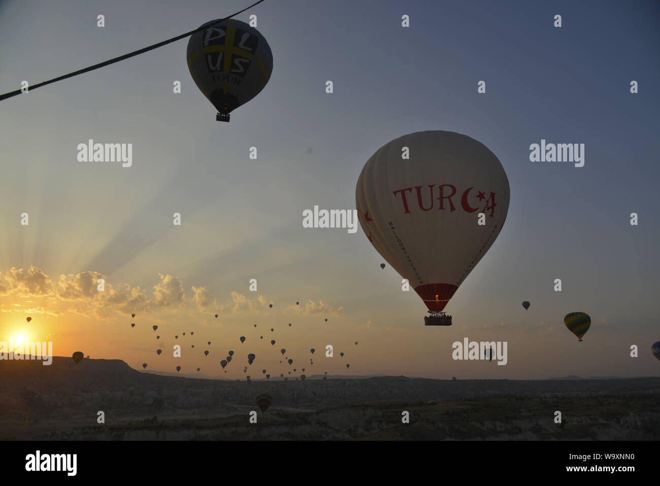 Cappadocia balloon flame hi-res stock photography and images - Alamy
