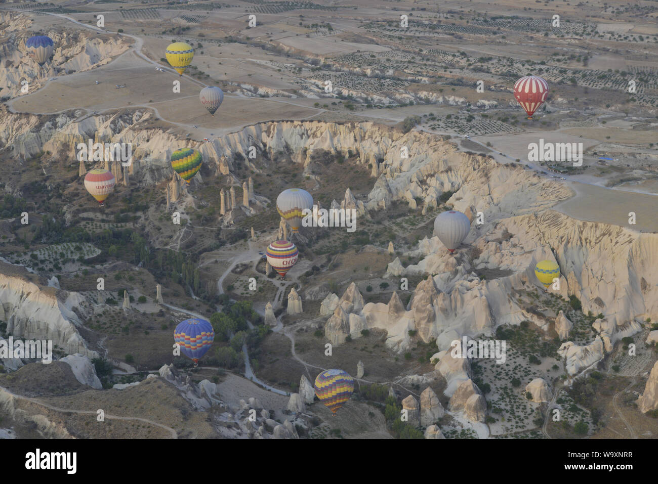 Fire balloon cappadocia hi-res stock photography and images - Alamy