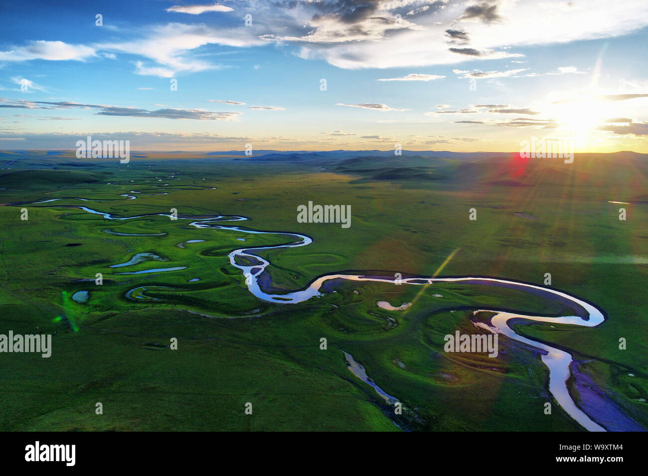 Hulunbuir prairie river hi-res stock photography and images - Alamy