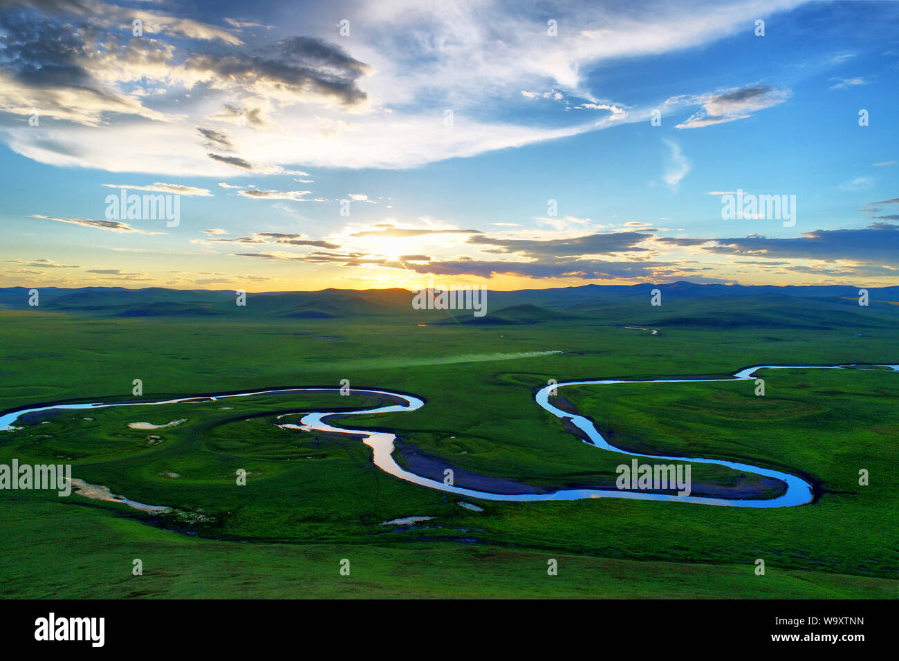 Hulunbuir prairie river hi-res stock photography and images - Alamy