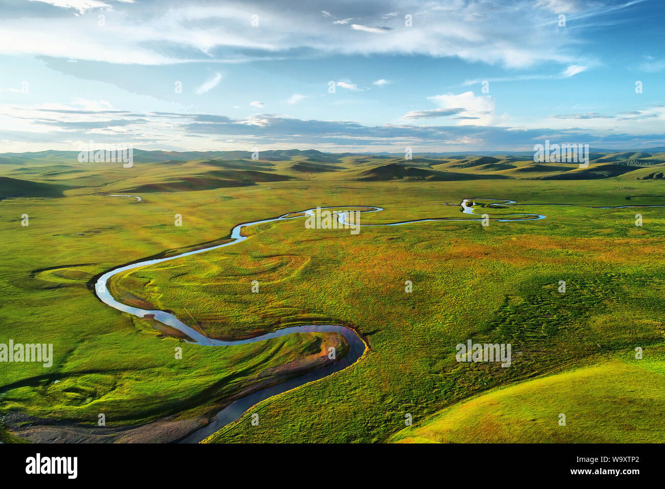 Hulunbuir prairie river hi-res stock photography and images - Alamy