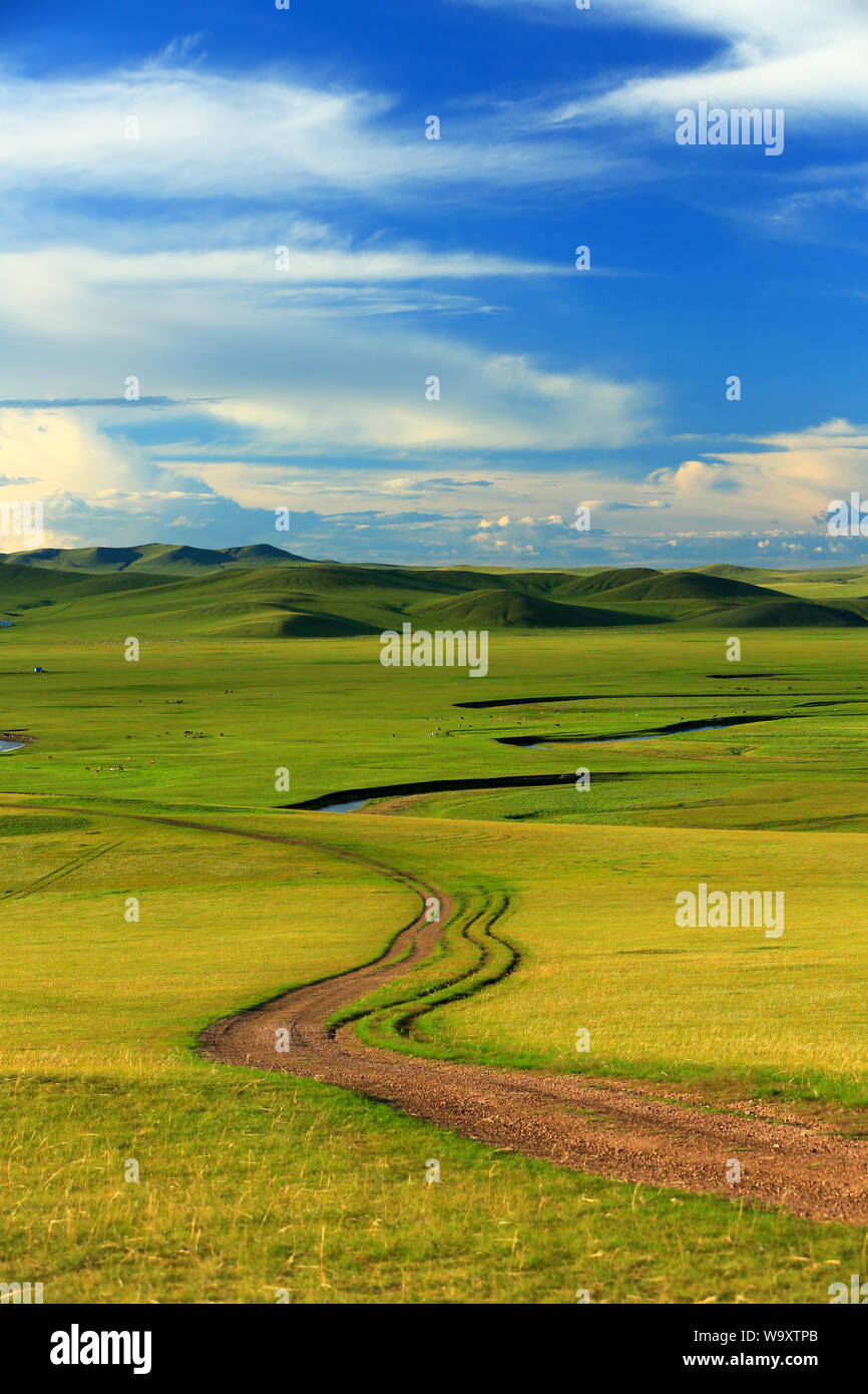 Hulunbuir prairie and hulunbuir prairie scenery and scenery hi-res ...