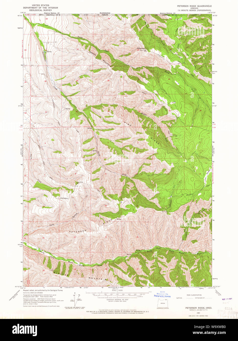 Peterson map hi-res stock photography and images - Alamy