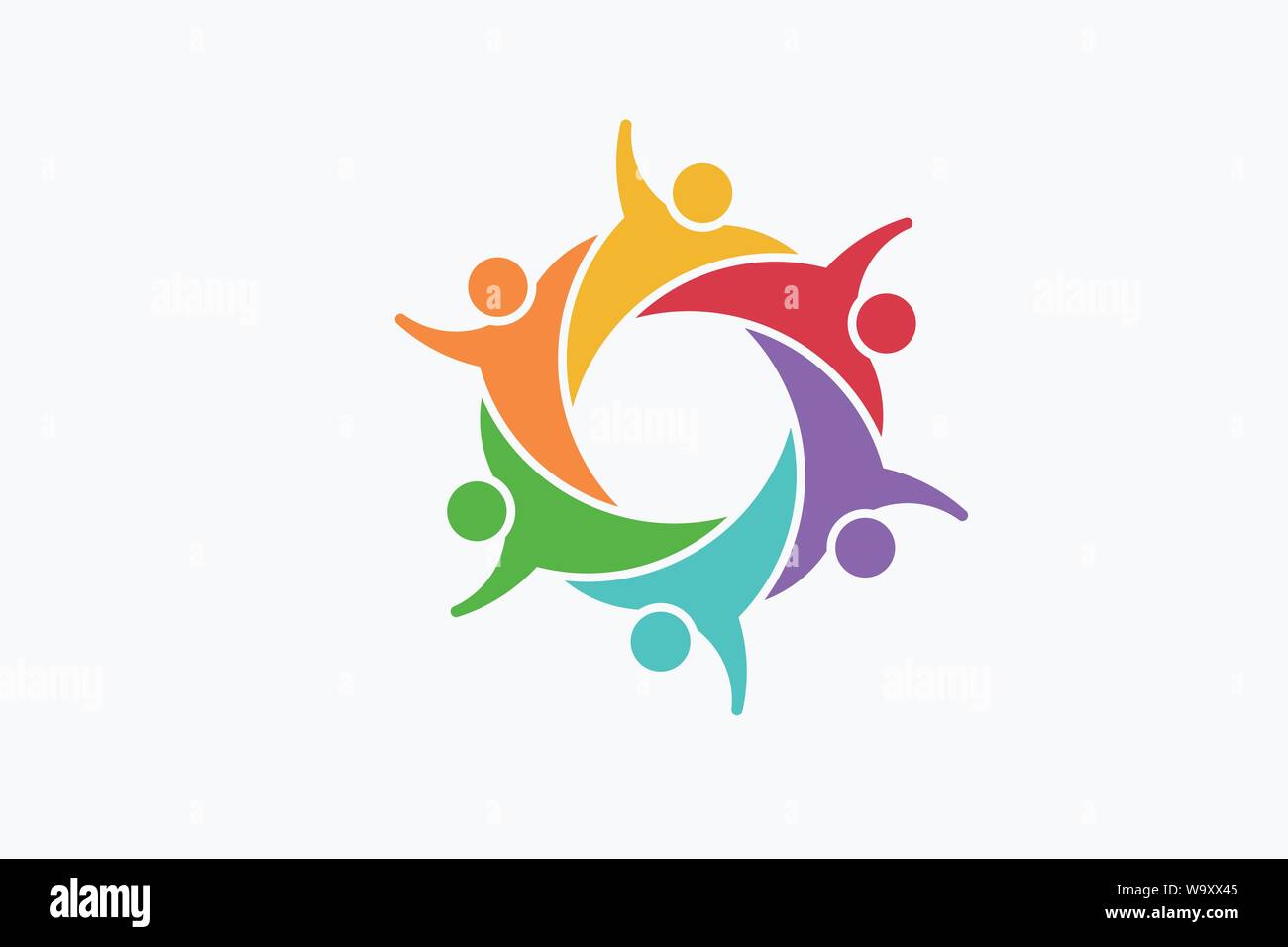 People Community Logo. Vector Illustration Stock Vector Image & Art - Alamy