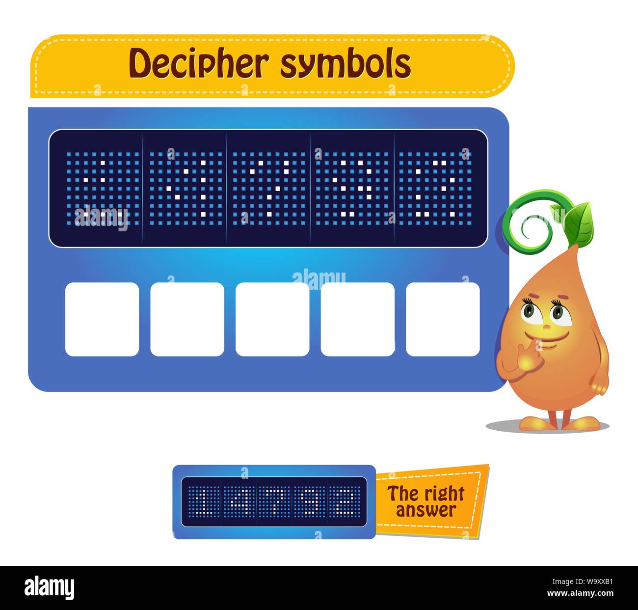 Vector math symbols visual hi-res stock photography and images - Alamy