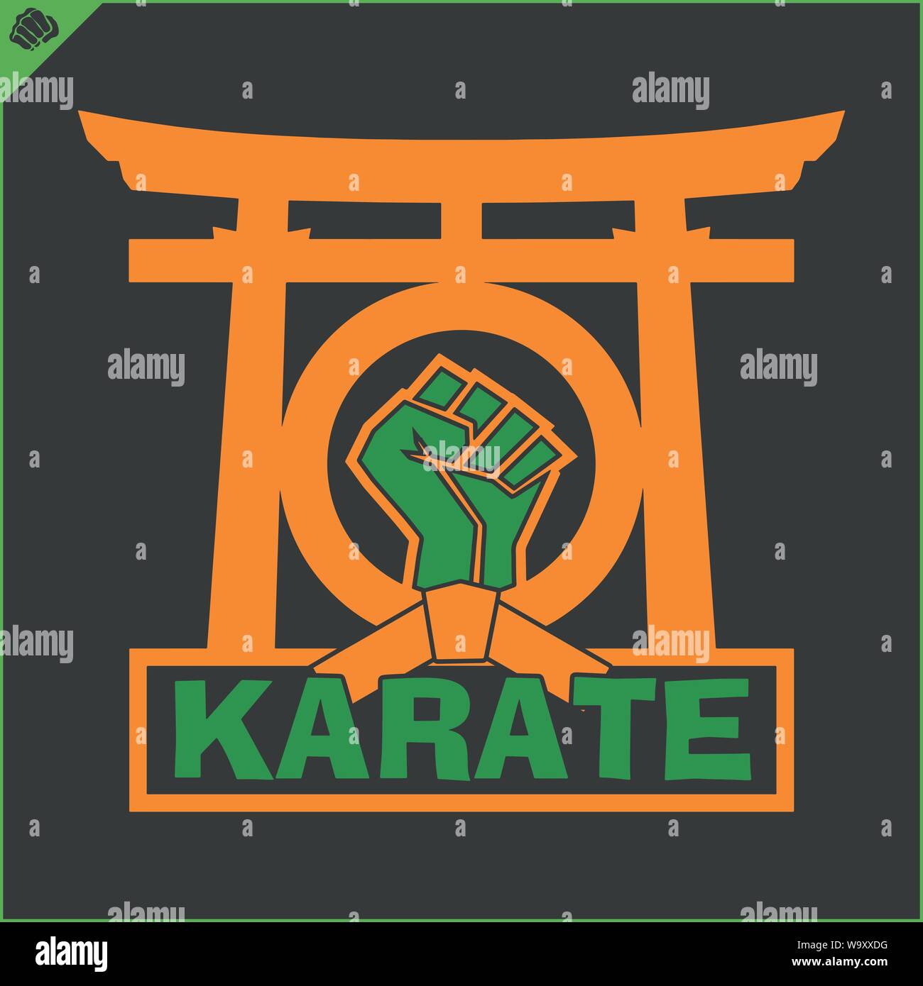 Kudo karate Stock Vector Images - Alamy