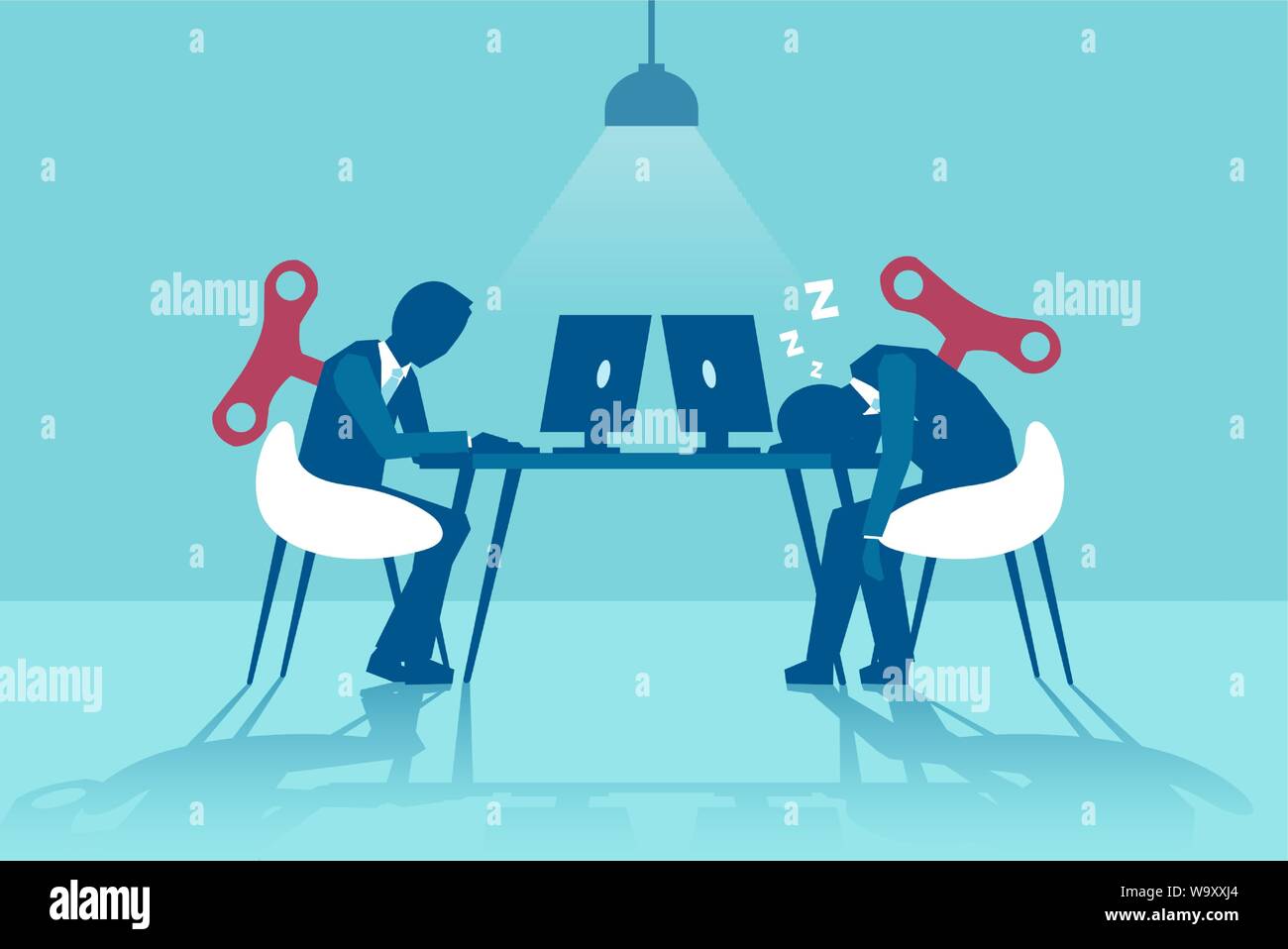 Fatigue challenge Stock Vector Images - Alamy