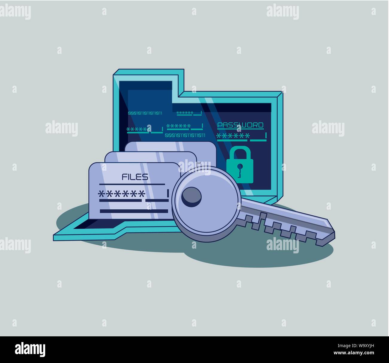 financial technology set icons vector illustration design Stock Vector ...