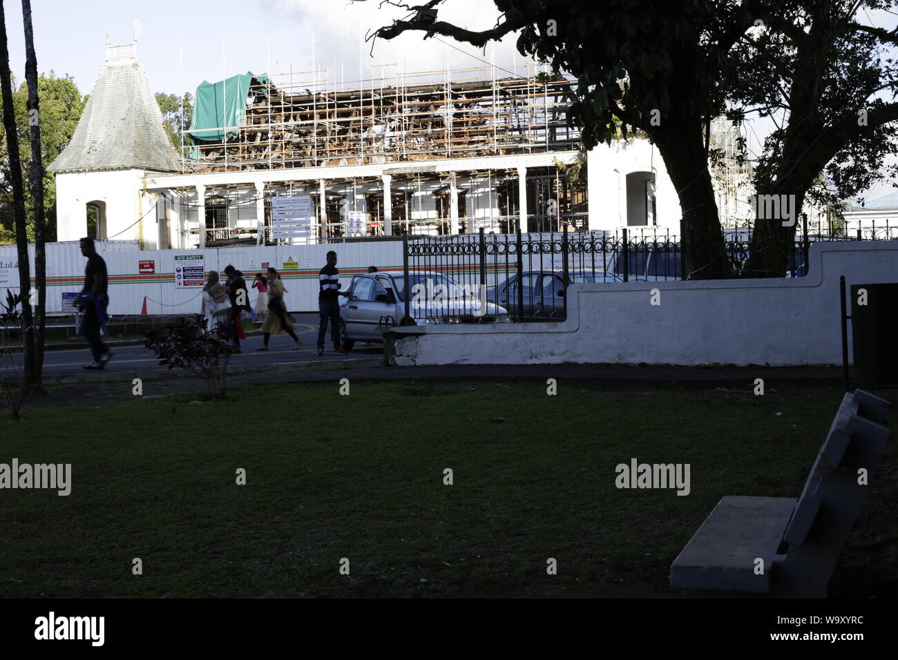 Curepipe: RBRB construction redonnera vie à l’hôtel de ville Stock ...