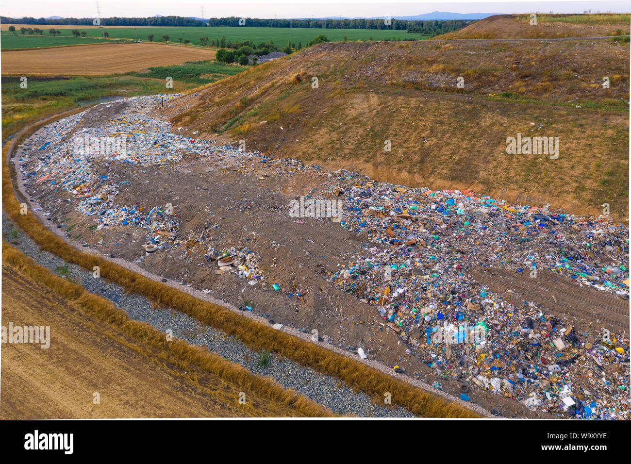 Plastic waste dumping site hi-res stock photography and images - Alamy